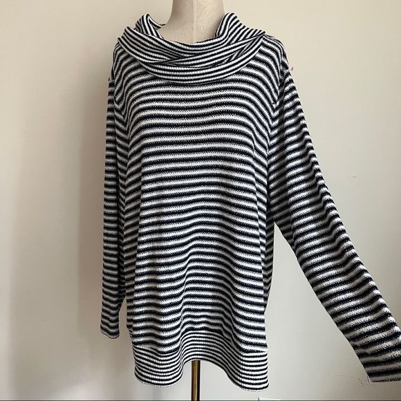 Sunday | Sweaters | Sundaystripe Cowl Neck Long Sleeve Lightweight ...